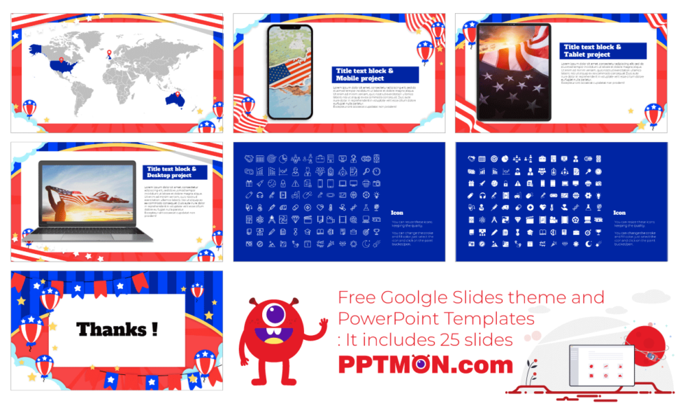 Martin Luther King Day Free Google Slides Theme PowerPoint Template