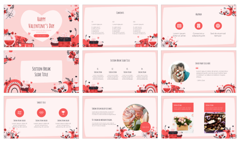 Valentines Day Card Free Google Slides Theme and PowerPoint Template