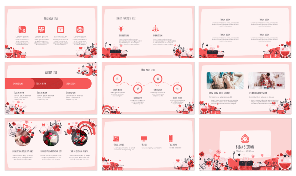 Valentines Day Card Free Google Slides Theme and PowerPoint Template