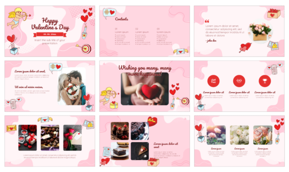 Valentines Day Free Google Slides Theme and PowerPoint Template