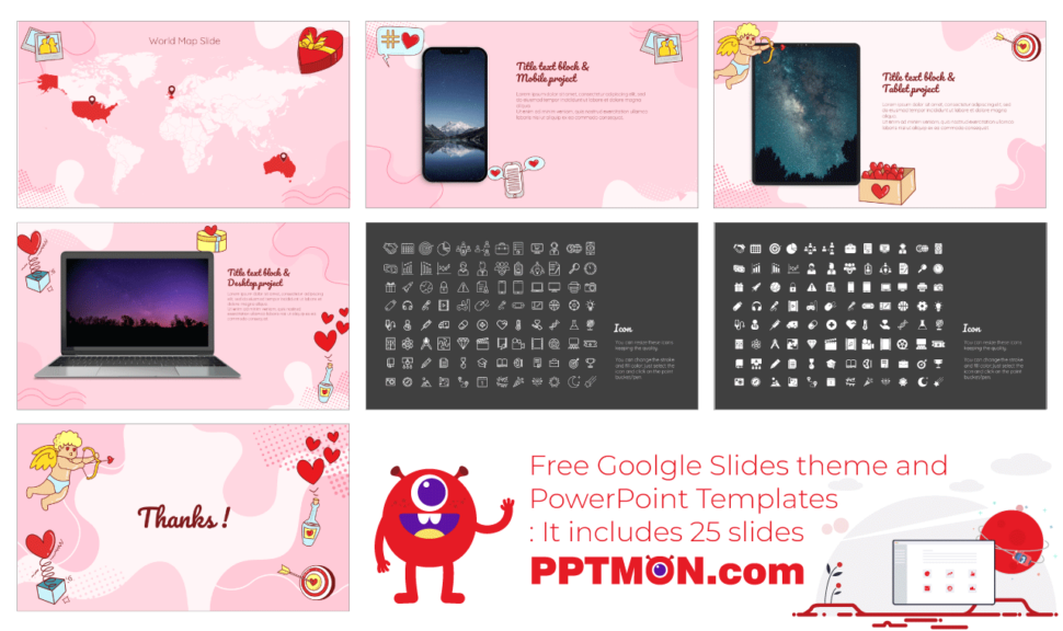 Valentines Day Free Google Slides Theme and PowerPoint Template