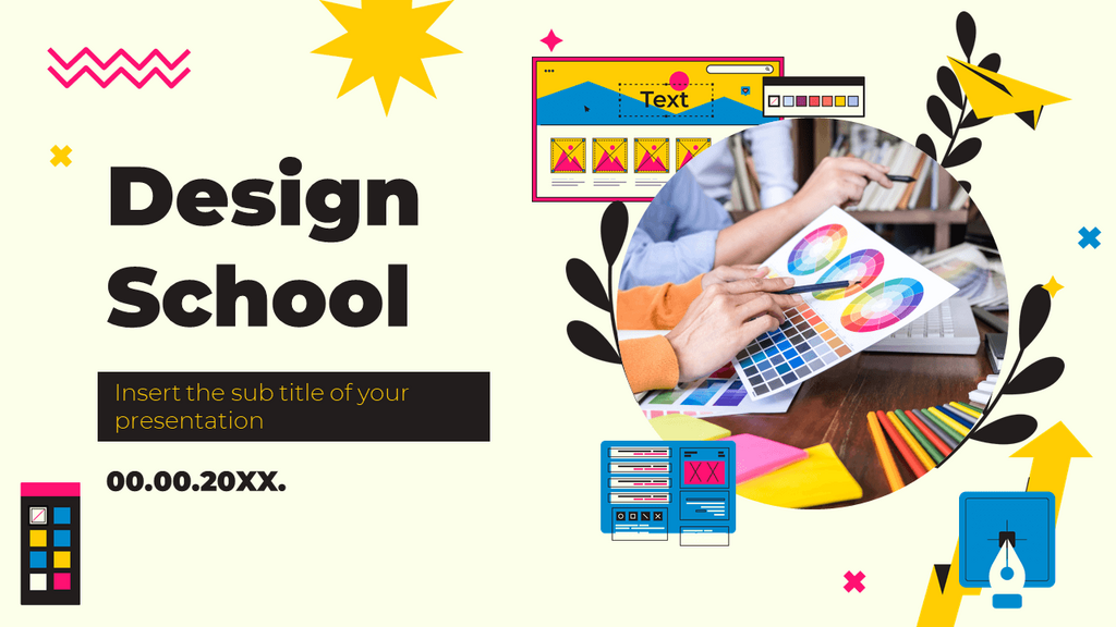 Creative presentation - Free PowerPoint template Google Slides theme