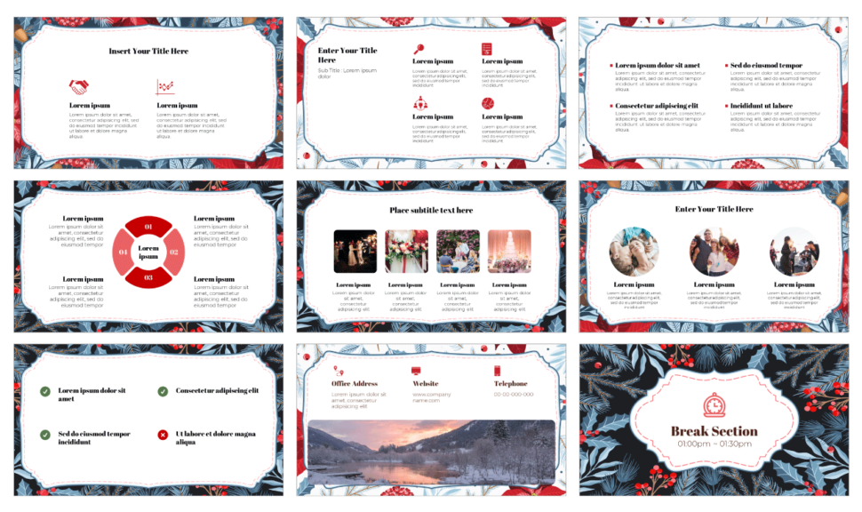 Greeting Card Free Google Slides Theme and PowerPoint Template