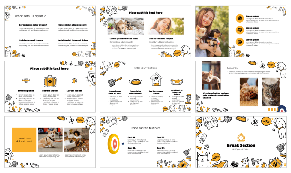 Love Your Pet Day Free Google Slides Theme and PowerPoint Template