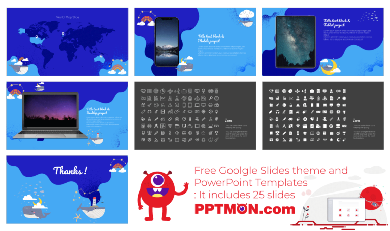 National Napping Day Free Google Slides Theme PowerPoint Template