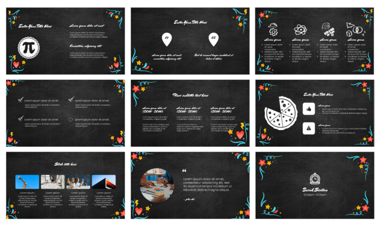 National Pi Day Free Google Slides Theme and PowerPoint Template