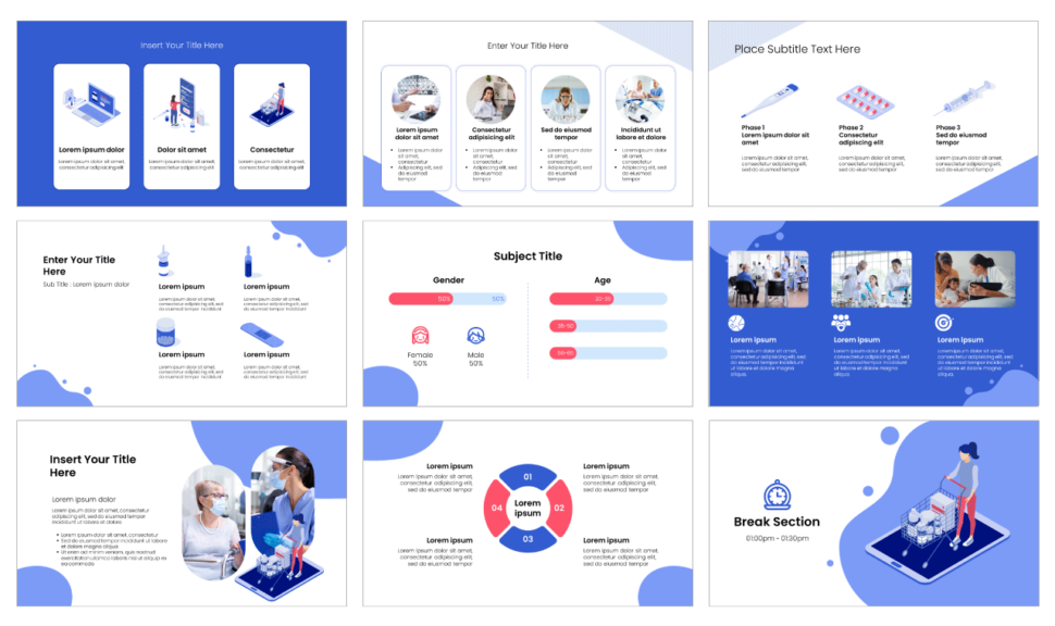 Online Pharmacy Free Google Slides Theme and PowerPoint Template