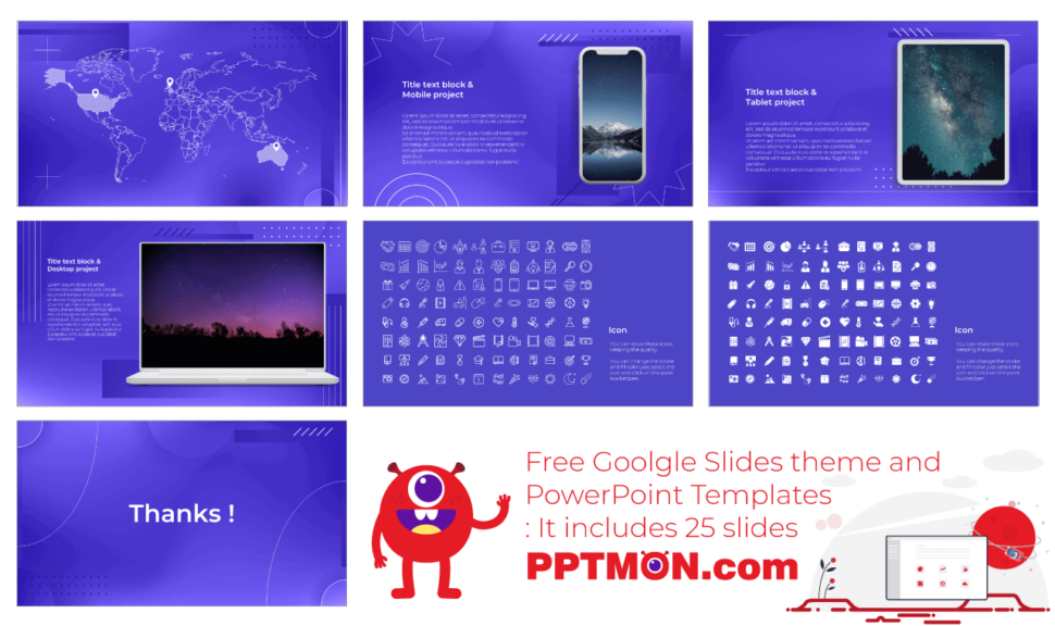 Professional Skills Development Workshop free presentation template