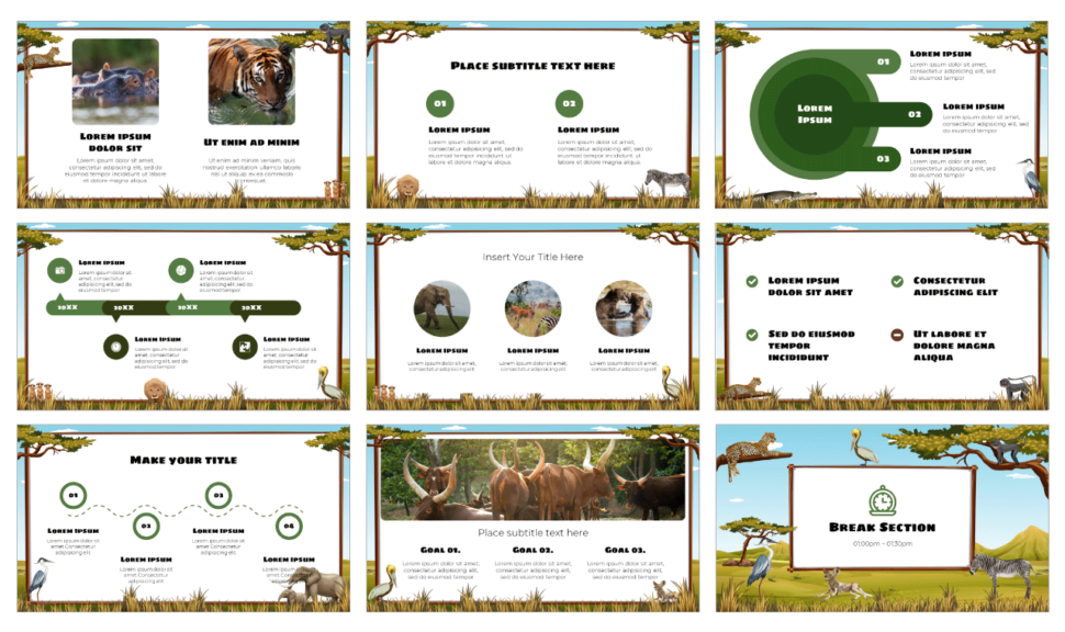 World Wildlife Day Free Google Slides Theme and PowerPoint Template
