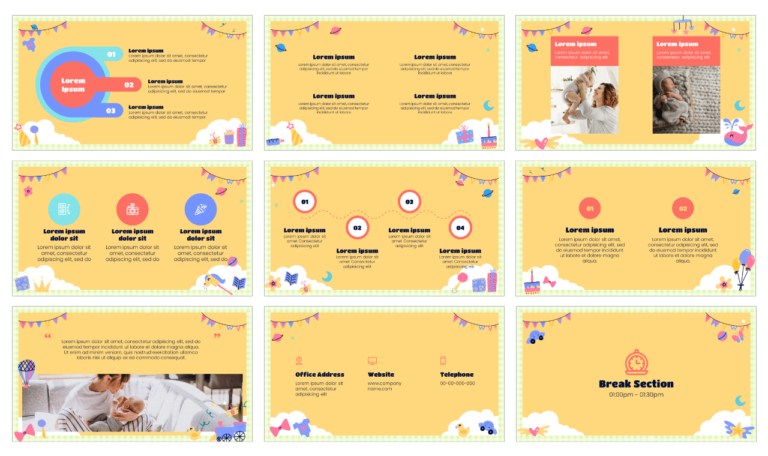 Baby Shower Free Google Slides Theme and PowerPoint Template