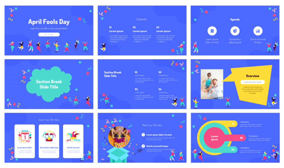 Fools Day Free Google Slides Theme and PowerPoint Template