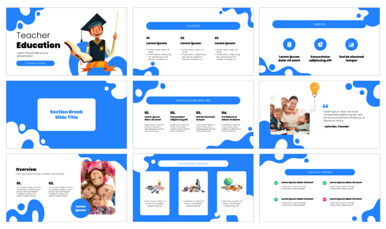 Teacher Education Free Google Slides Theme and PowerPoint Template