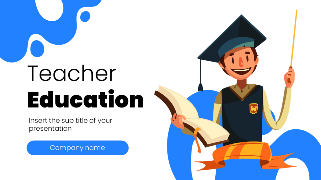 Education presentation - Free PowerPoint templates Google Slides theme