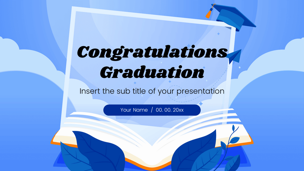 Graduation - Free Powerpoint templates and Google Slides themes