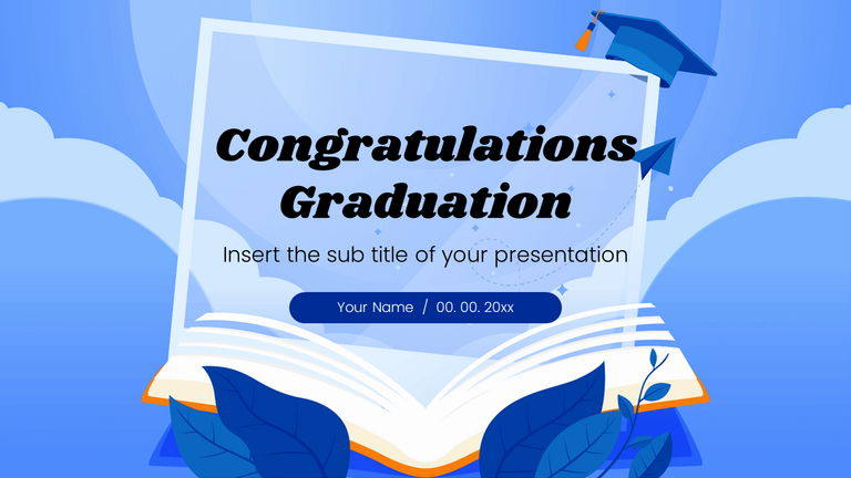 Congratulations - Free Powerpoint templates and Google Slides themes