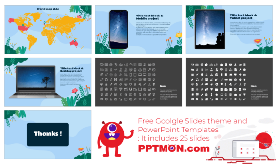 Happy Earth Day free Google Slides and PowerPoint template