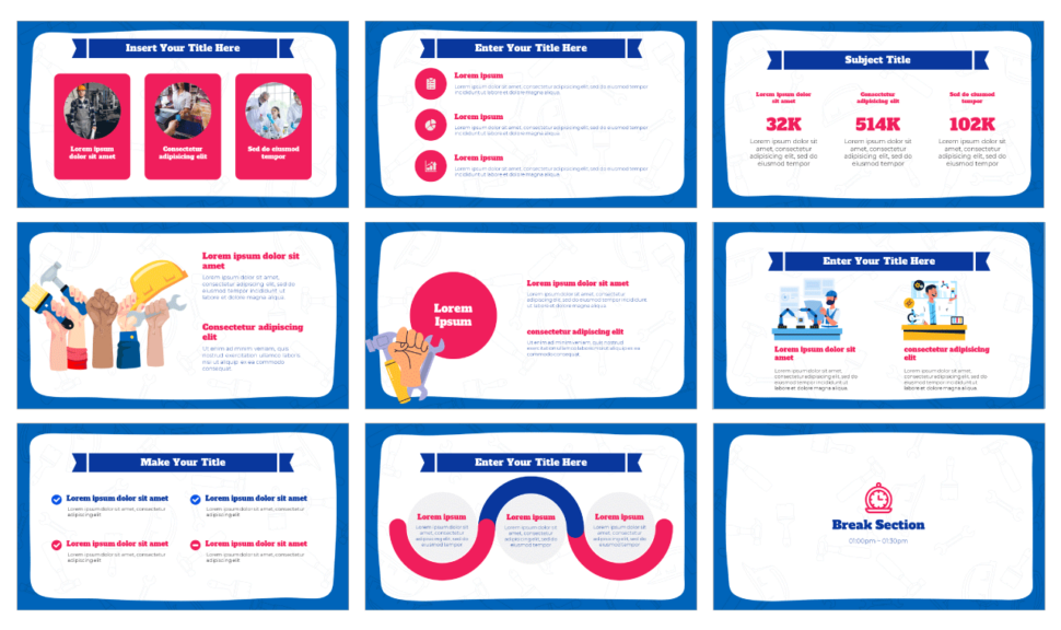 May Day Presentation Template - Google Slides PowerPoint Theme