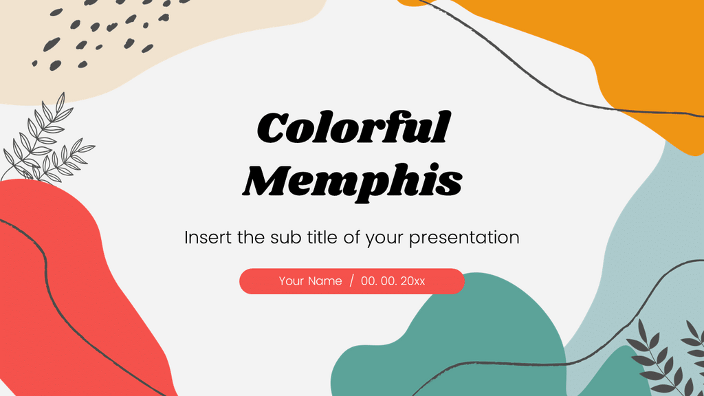 Creative presentation - Free PowerPoint template Google Slides theme