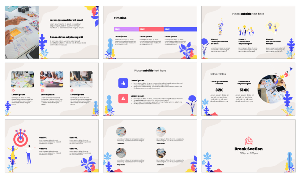 Creative IDEA Free Presentation Template - Google Slides and PowerPoint
