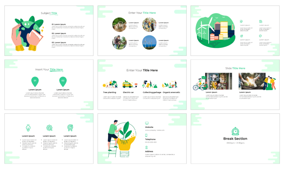 Ecology Free Presentation Template