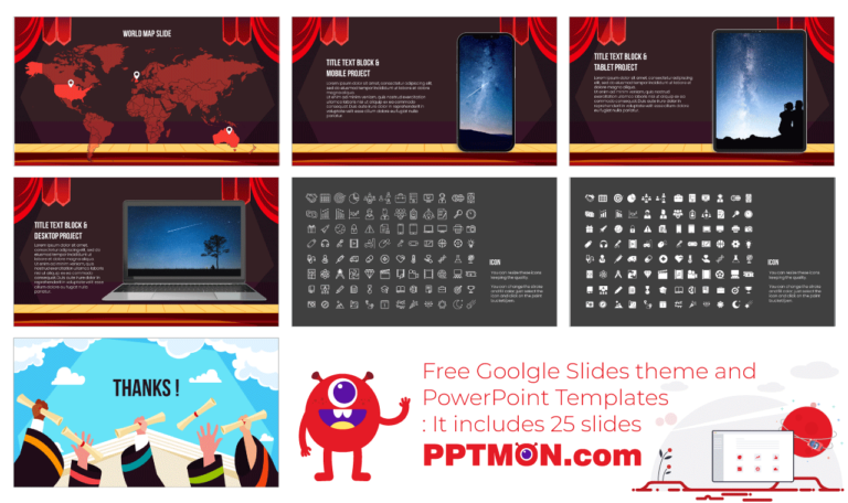 Graduation Ceremony Free Google Slides and PowerPoint Template