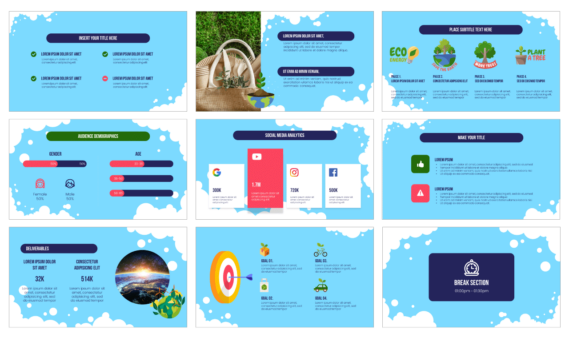 Happy World Environment Day Free Google Slides PowerPoint Template