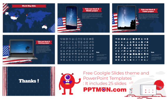 Memorial Day Free Google Slides Theme PowerPoint Template