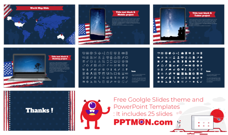 Memorial Day Free Google Slides Theme PowerPoint Template