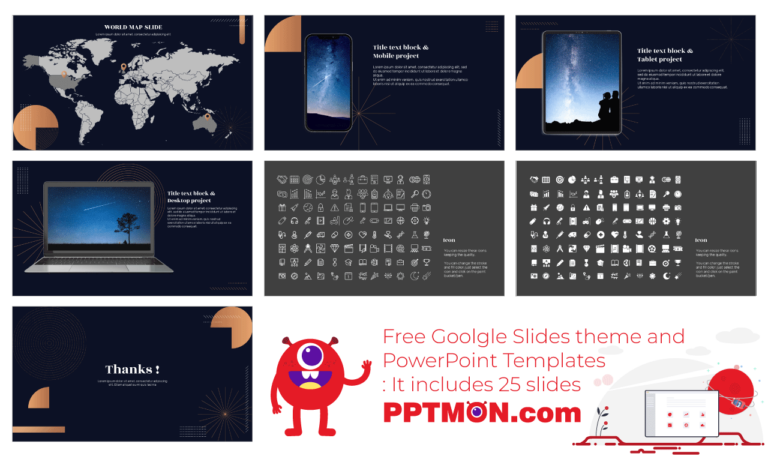 Modern Minimalist Free Presentation Templates