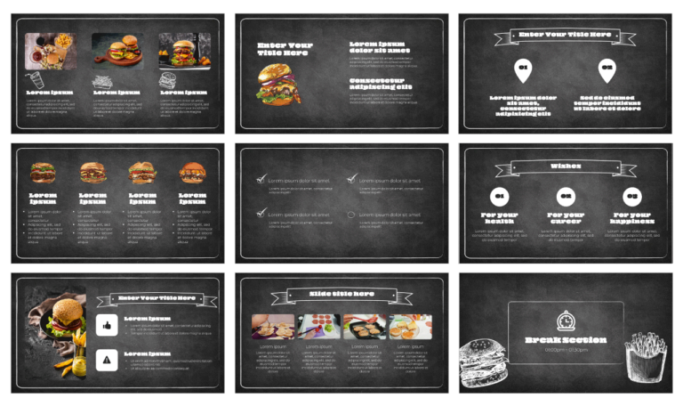 National Hamburger Day Free Google Slides Theme PowerPoint Template