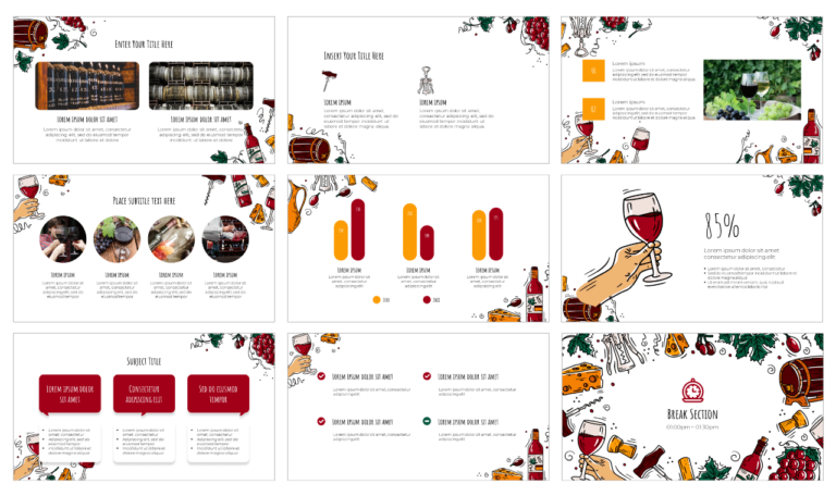 National Wine Day Free Google Slides Theme and PowerPoint Template