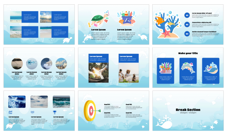 World Oceans Day Free Google Slides Theme PowerPoint Template