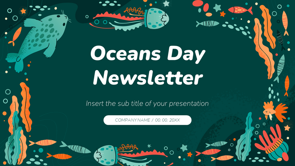 World Oceans Day - Free Powerpoint templates and Google Slides themes