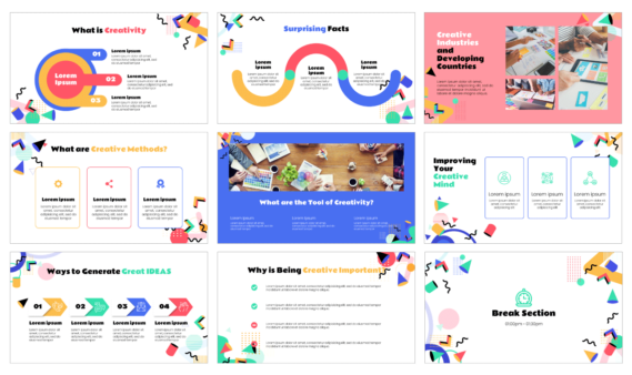 Visual Workshop Free Google Slides Theme PowerPoint Template