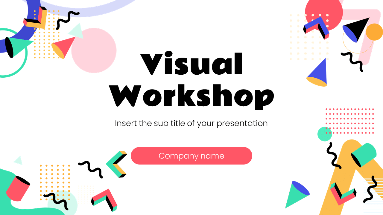 Visual Workshop Free Google Slides Theme PowerPoint Template