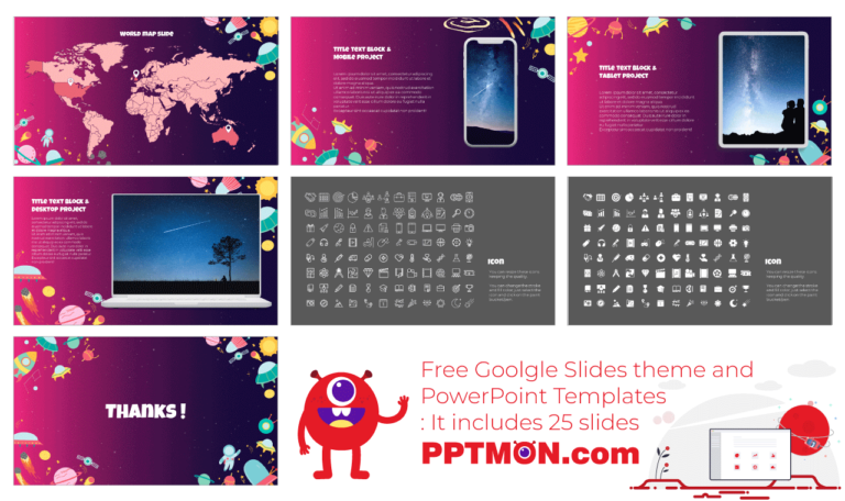 World UFO Day Free Google Slides Theme PowerPoint Template