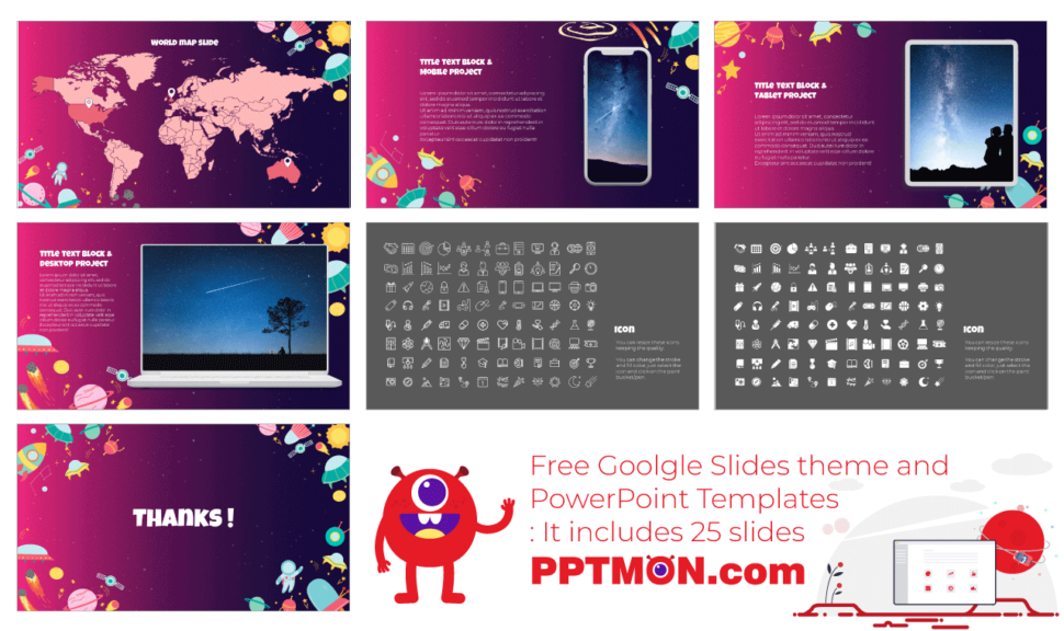 World UFO Day Free Google Slides Theme PowerPoint Template