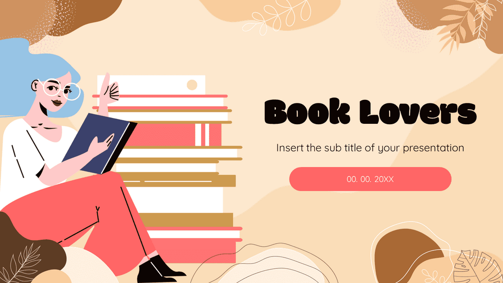 Books - Free Powerpoint templates and Google Slides themes