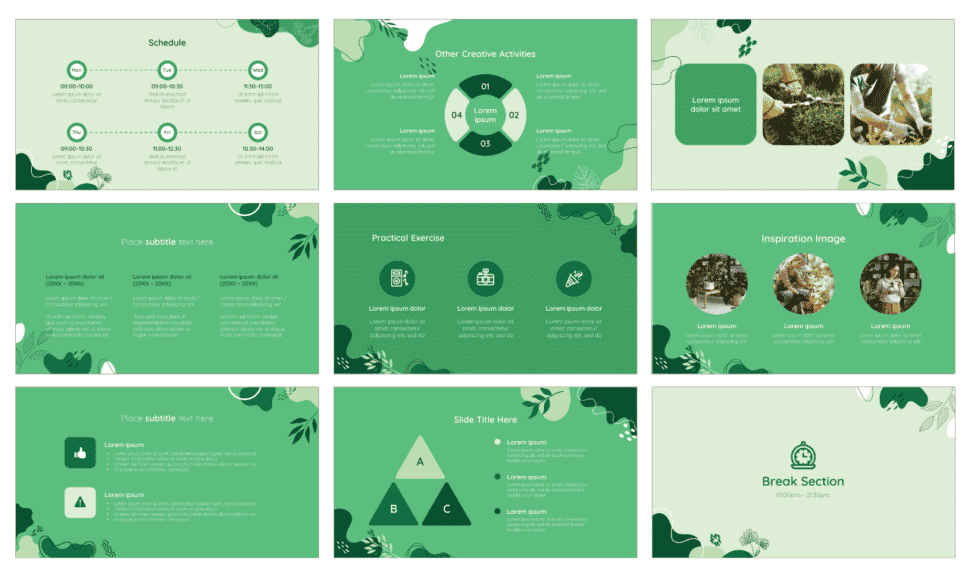 Gardening Free Google Slides Theme PowerPoint Template