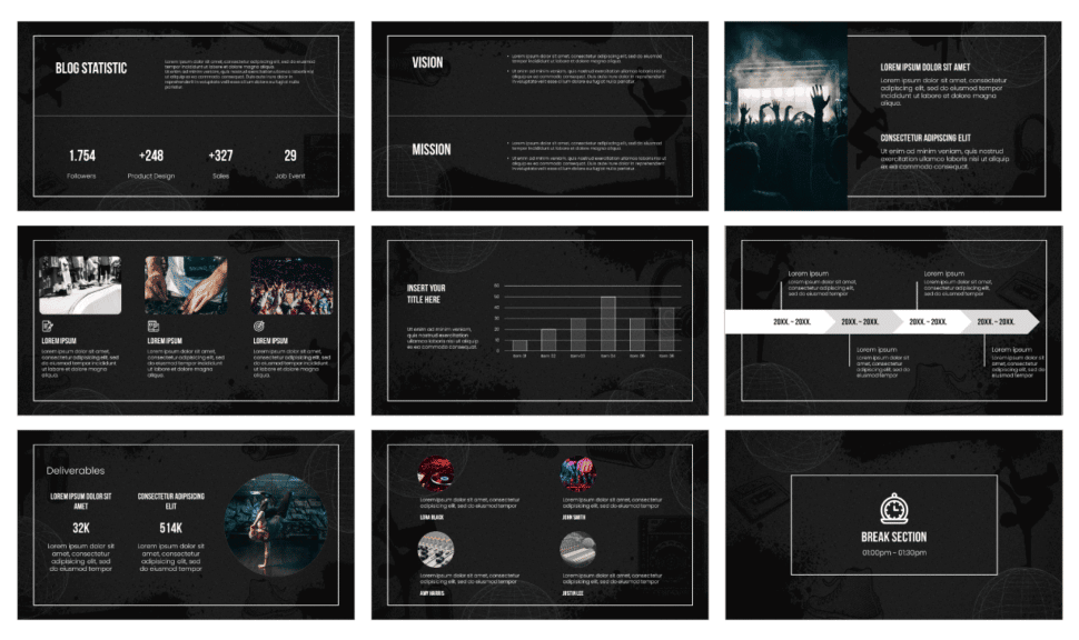 Hip Hop Culture Free Google Slides Theme PowerPoint Template