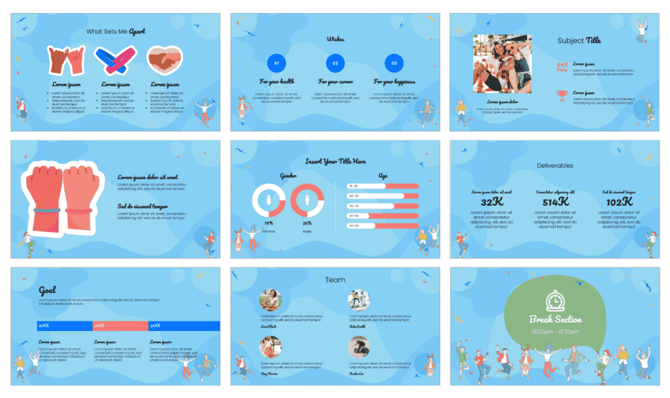 International Day of Friendship Google Slides Theme PowerPoint Template