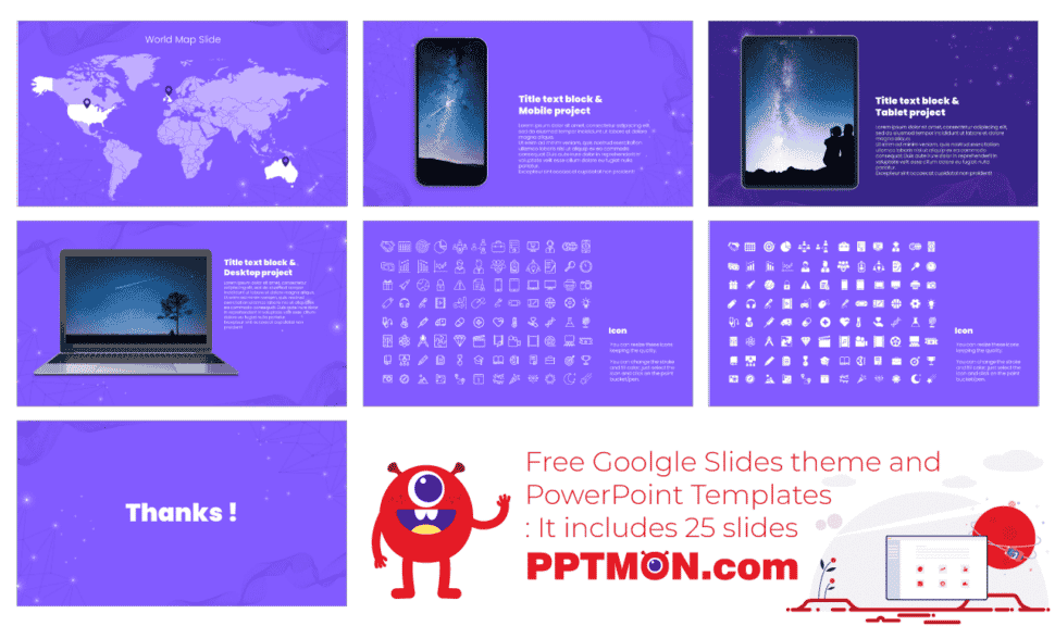 Network Connection Free Presentation Template