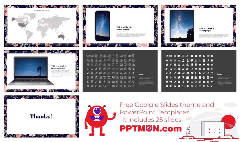 Sweet Sixteen Free Presentation Template