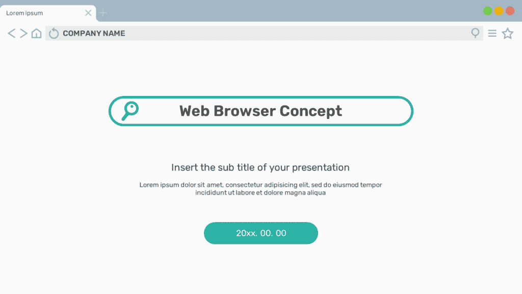 Minimal presentation - Free PowerPoint templates Google Slides theme