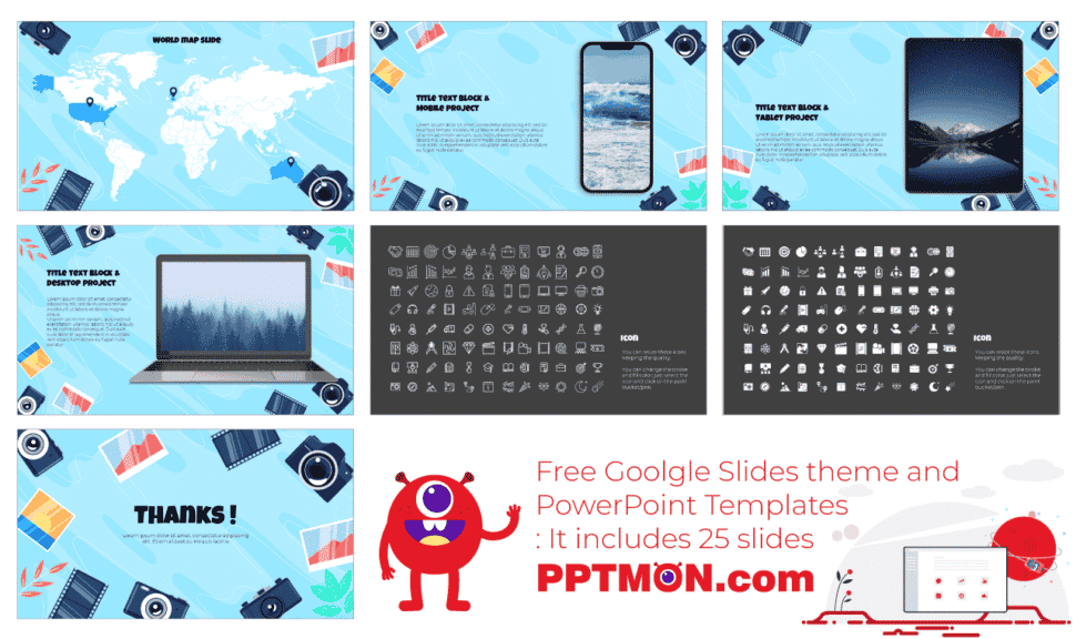 World Photo Day Free Google Slides Theme PowerPoint Template