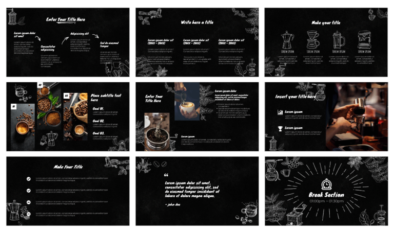 Coffee Time Free Google Slides Theme and PowerPoint Template