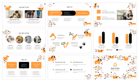 National Dog Day Free Google Slides Theme PowerPoint Template