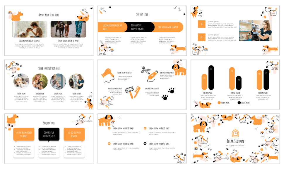 National Dog Day Free Google Slides Theme PowerPoint Template