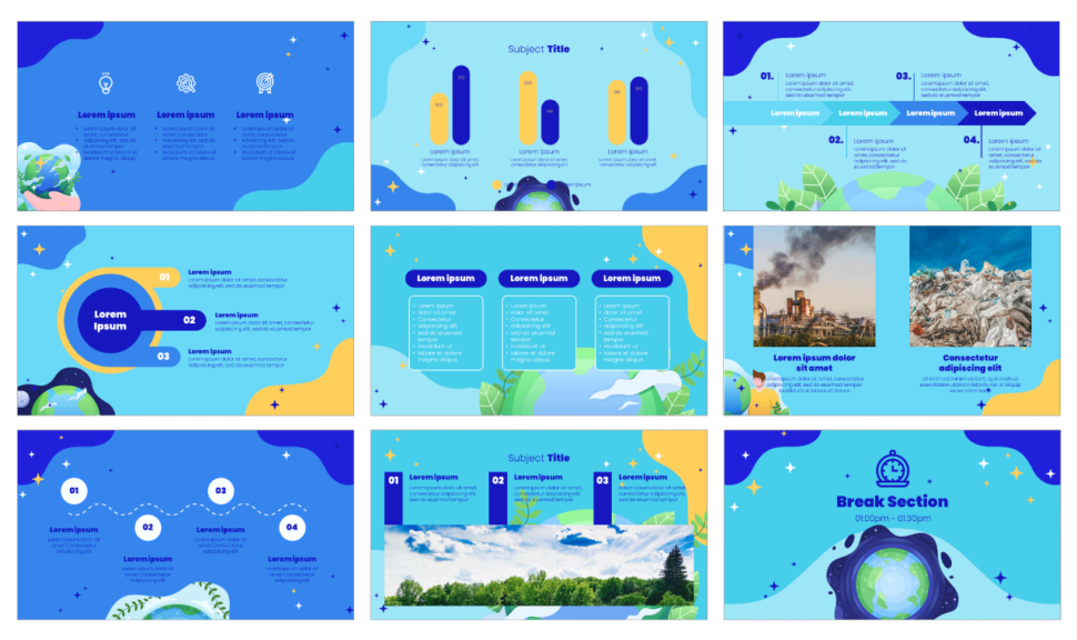 Ozone Day Free Google Slides Theme and PowerPoint Template