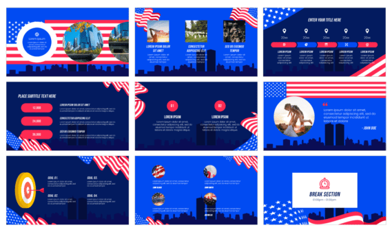 Patriot Day Free Google Slides Theme and PowerPoint Template